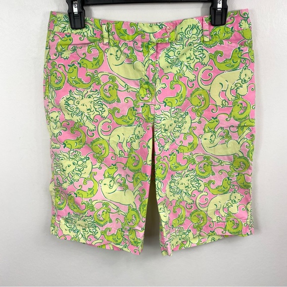 Lilly Pulitzer | Shorts | Vtg Lilly Pulitzer Fried Catfish Bermuda ...